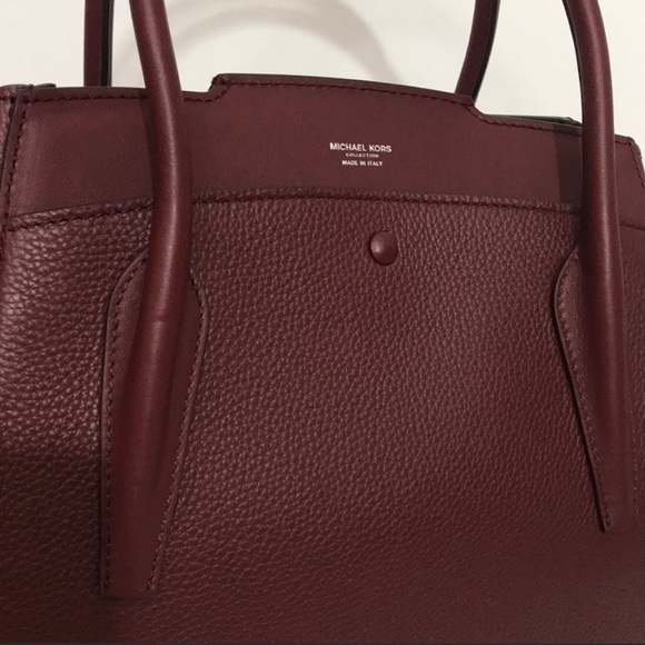 Michael Kors | Bags | Michael Kors Collection Bancroft Large Satchel ...